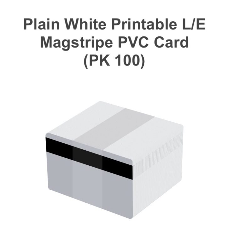 Plain White Printable PVC Card (pk 100) - Doculam Plain White Printable PVC Card (pk 100) - Doculam